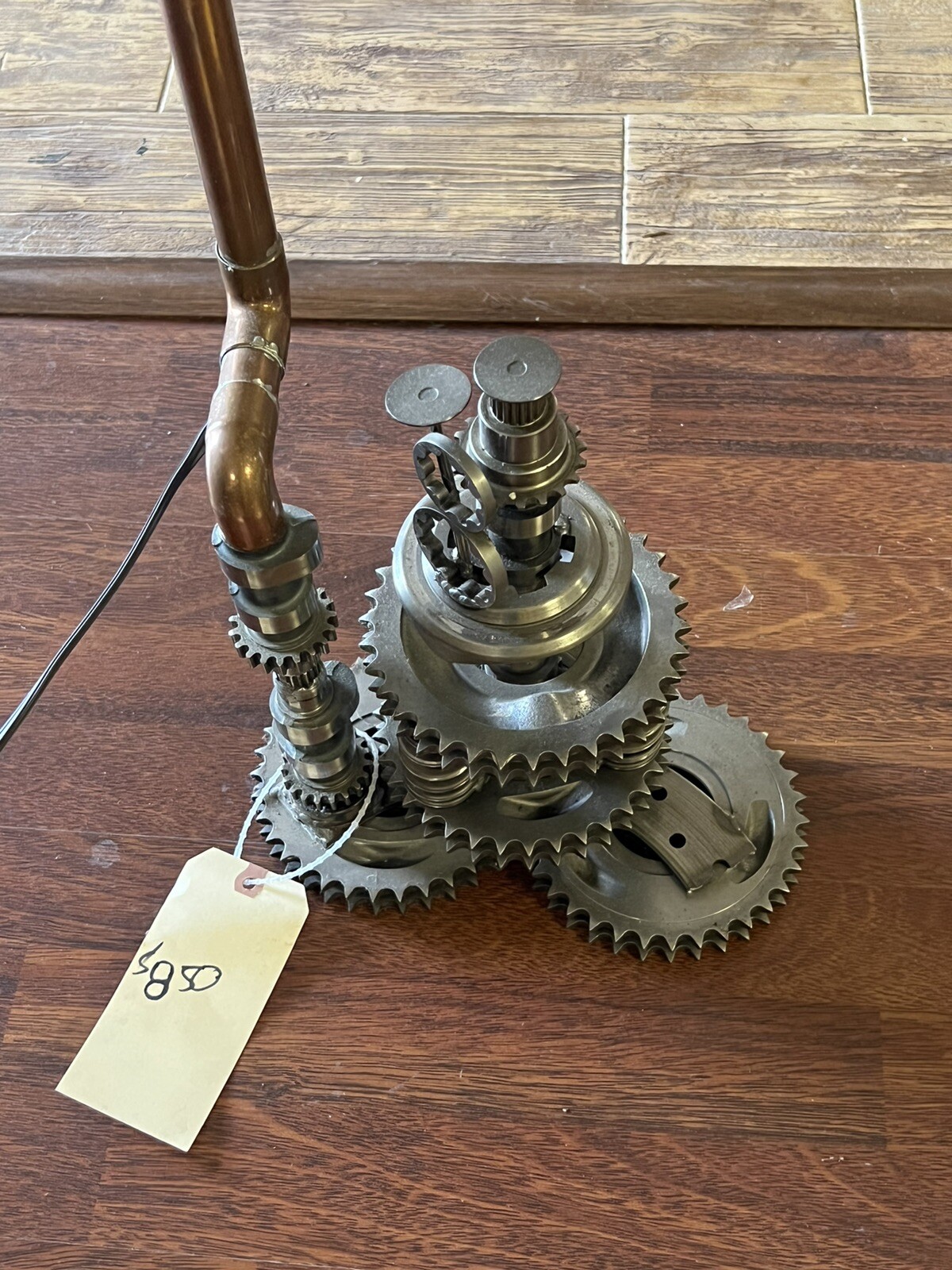 Harley Davidson Lamp Made From Spare Parts by Eric Hermanson | eBay