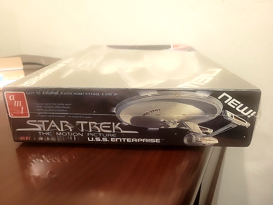 AMT MATCHBOX 1979 STAR TREK Motion Picture USS Enterprise Model Kit ...