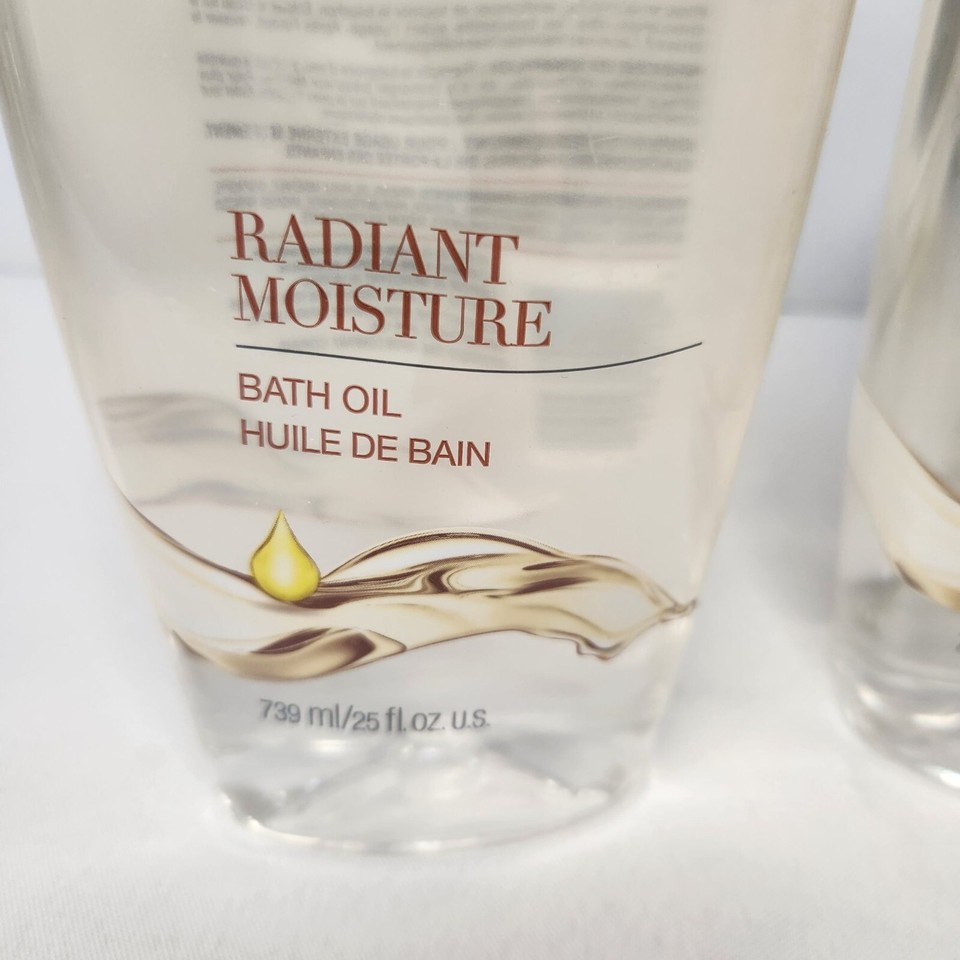 New! Lot of 2 Skin So Soft Radiant Moisture Bath Oil Bouns Size 25 fl ...