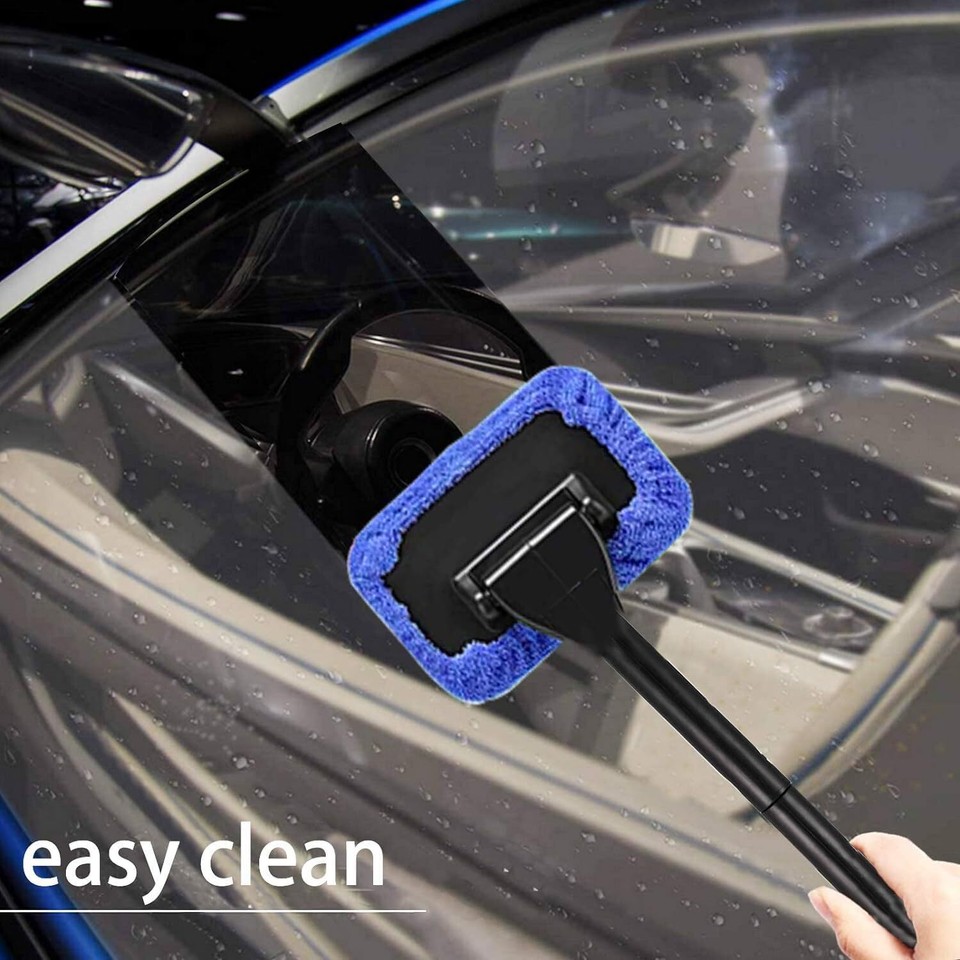 6× Car Window Cleaner Brush Kit Windshield Cleaning Wash Tool Inside ...