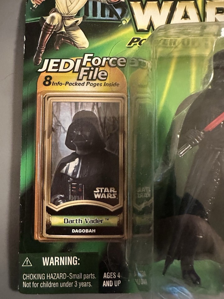 Hasbro Star Wars DARTH VADER Emperor's Wrath Power Of The Jedi Force ...