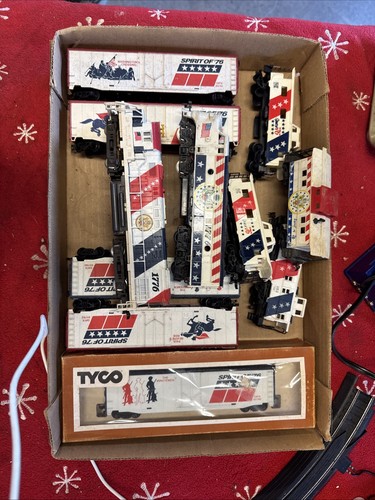 HO Train Car Lot Engine Working 1776 spirit 76 | eBay