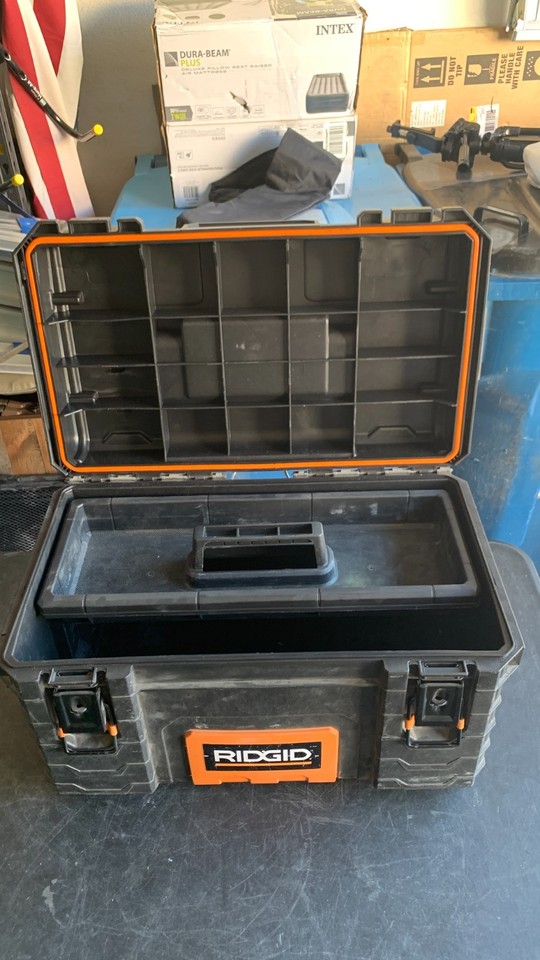 Rigid Pro Gear Stackable Modular Tool Box | eBay