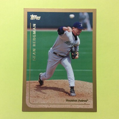 1999 Topps #38 Sean Bergman Houston Astros | eBay
