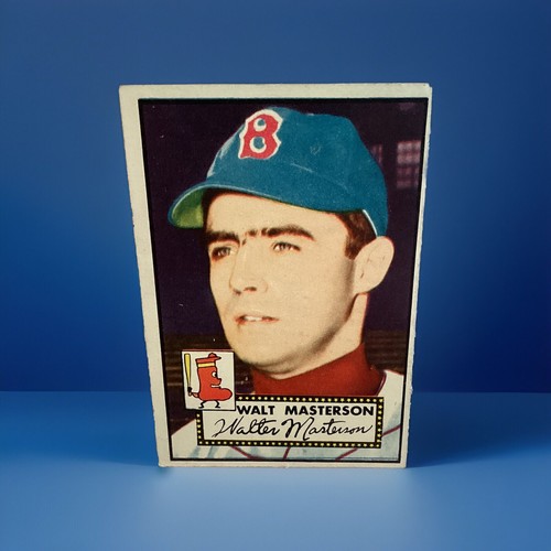 1952 Topps Set-Break #186: WALT MASTERSON Boston Red Sox ~ EX Rack Pack ...