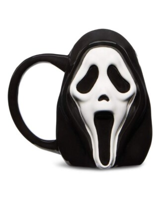 New Officially Licensed Scream Ghost Face 17 Ounce Capacity Ceramic ...