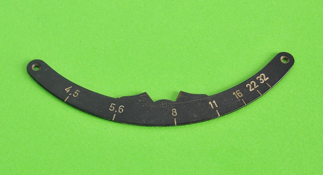 Zeiss Compound Shutter Aperture Scale Only F4.5 To F32, Genuine Zeiss ...