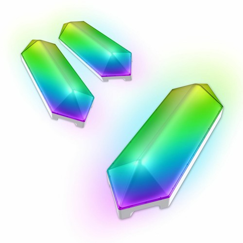 Monster DIGIT Wi-Fi Smart 3D LED Art Panels | Lights Starter Kit | 3 ...