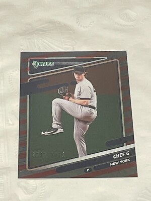 2021 Donrus Baseball Gerrit Cole Chef G Variations Red #/2021 | eBay