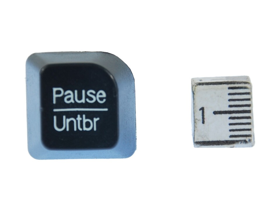 Keyboard Key PC Symbol Pause Ring Miniblings Computer Custom Keyboard ...