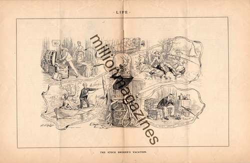 1883 Life Septmber 13 - Stock Broker Vacation; Vassar girls bake pies ...