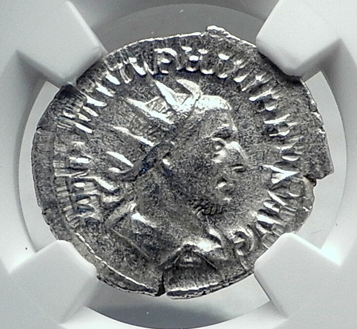PHILIP I the ARAB Authentic Ancient 244AD Silver Roman Coin VICTORY NGC ...