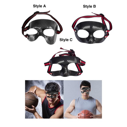 Sports Face Masks Athletic Durable Basketball Mask Nose Guards Face ...