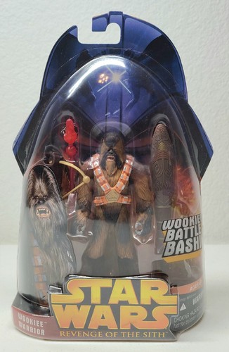 Star Wars WOOKIEE WARRIOR 43 Revenge of the Sith Action Figure 2005 ...