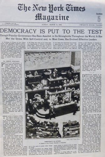 1932 March 13 SCIENCE COMPTON FRENCH DEMOCRACY PARIS BERLIN CACTUS GRAY ...