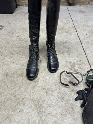 Ladies English Riding Field Boots | eBay
