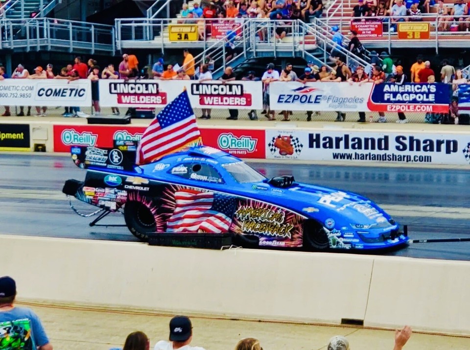 NHRA JOHN FORCE 1:24 Diecast “NIGHT UNDER FIRE” Funny Car AMERICA’S ...