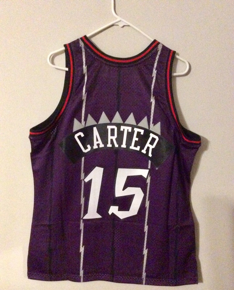 Mitchell And Ness 1998-1999 Vince Carter NBA Toronto Raptors Swingman ...