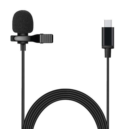 Mini Lavalier Microphone 1.5M/5FT Interviews Microphone Mini Mic ...