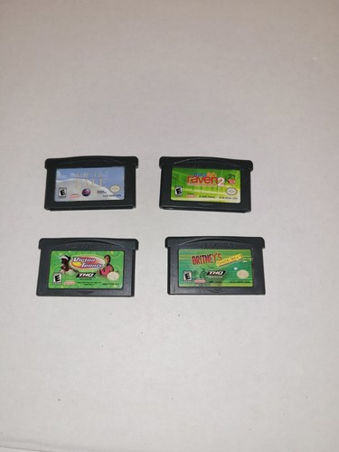 Gameboy advanced set of 4 Arctic tale, Virtua tennis, Britney's dance ...