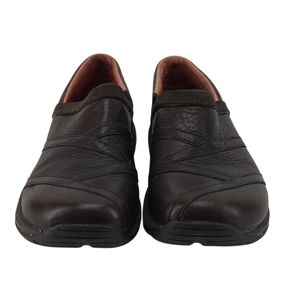 Merrell Primo Shoes Women's Size 7.5 Brown Leather Patch Slip On ...
