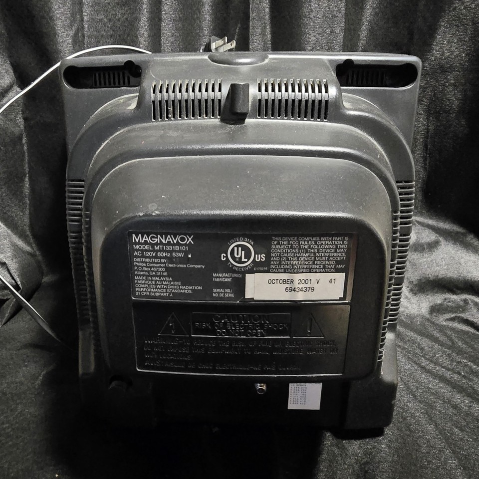 MAGNAVOX MT1331B301 CRT TV (working) Vintage TV | eBay