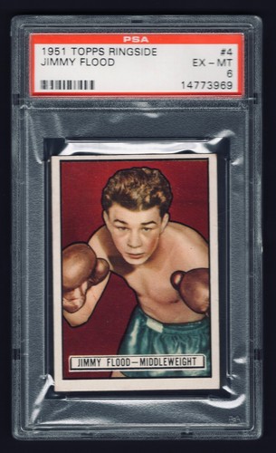 1951 Topps Ringside #4 Jimmy Flood - PSA EX-MT 6 | eBay