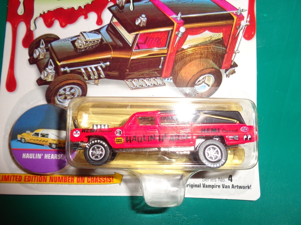 Johnny Lightning Fright'ning Lightnings Haulin' Hearse Series 4 Die Cast 1:64 | eBay