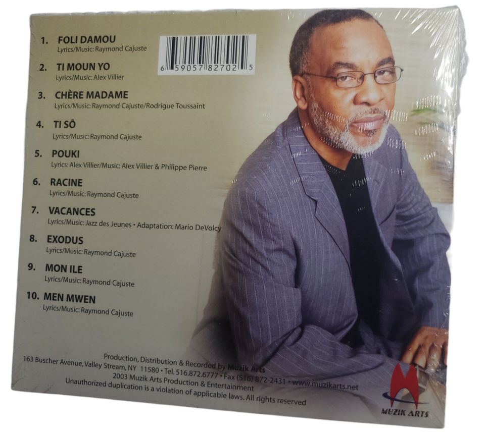 RAYMOND CAJUSTE (EXODUS) HAITIAN MUSIC CD | eBay