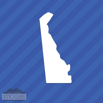 Delaware DE State Outline Vinyl Decal Sticker | eBay