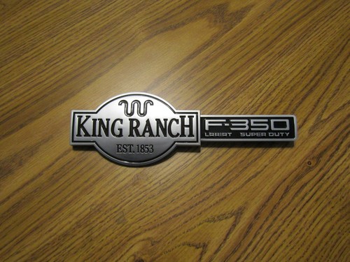 NEW 2003 2004 2005 2006 2007 FORD F350 F-350 KING RANCH EMBLEM - SATIN ...