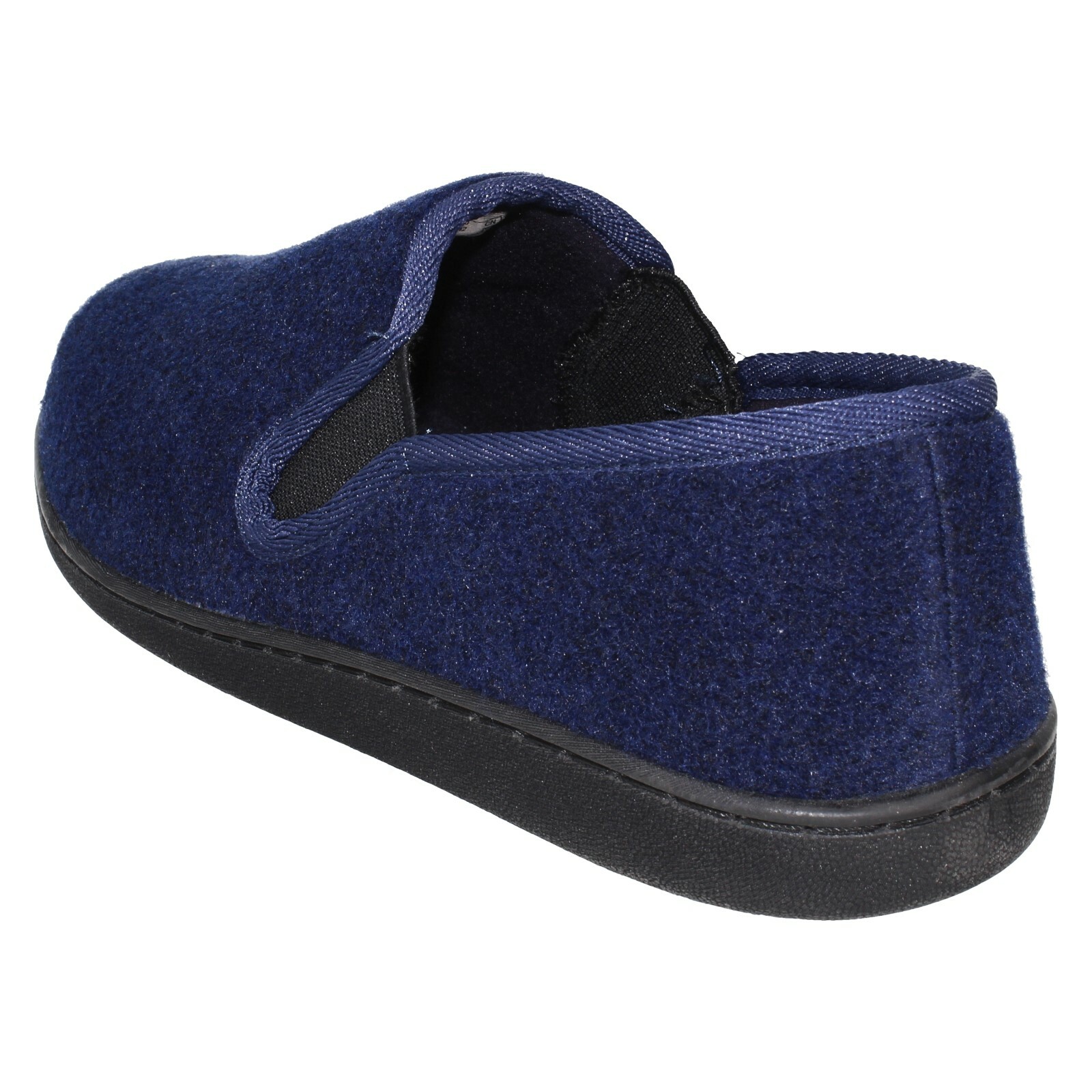 MENS CLARKS KING EASE SLIP ON WARM INDOOR TEXTILE HOUSE SLIPPERS SHOES ...