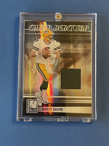 2006 Donruss Elite #21 Brett Favre Jersey Chain Reaction /299 | eBay