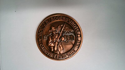 CHALLENGE COIN GOVERNOR JR ROGERS JROTC RAM BATTALION CADETS LEAD THE ...
