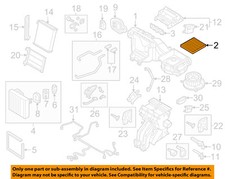 VW Volkswagen OEM 2018 Atlas 3.6l-v6-battery Cover 7E0971813 for sale ...