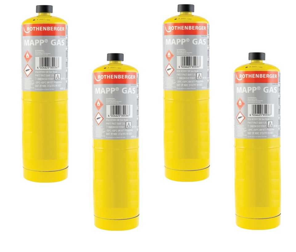 Rothenberger 35536 MAPP MAP Pro Gas Cylinder For SuperFire Torch ...