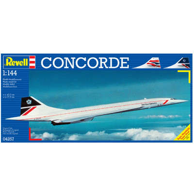 REVELL Concorde British Airways 1:144 Plastic Model Kit 04257 | eBay UK