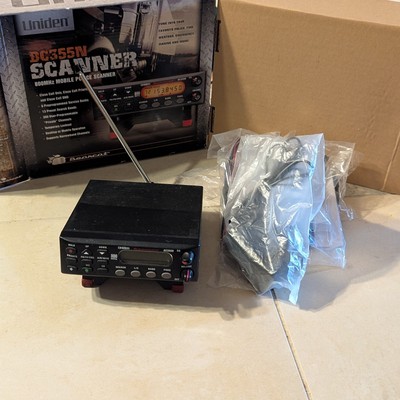 Uniden Bearcat BC355N 800MHz Mobile Compact Base/WX Fire Air Police ...