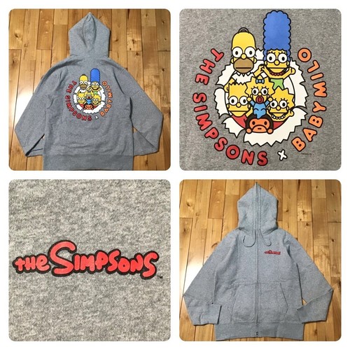 The Simpsons Baby Milo Full Zip Hoodie M Size A Bathing Ape Bape | eBay