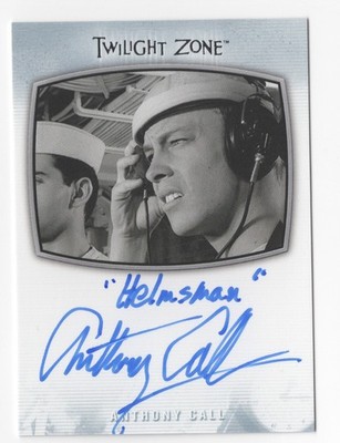 Anthony Call 2020 Twilight Zone Archives Autograph Card Inscription 1450