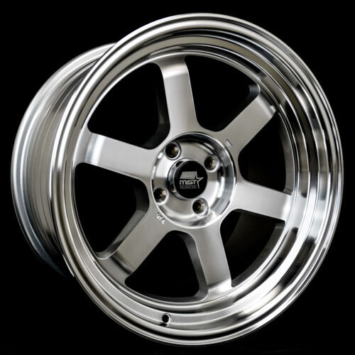 17x9 MST Time Attack 4x100 +20 Machined Rims (Set of 4) | eBay