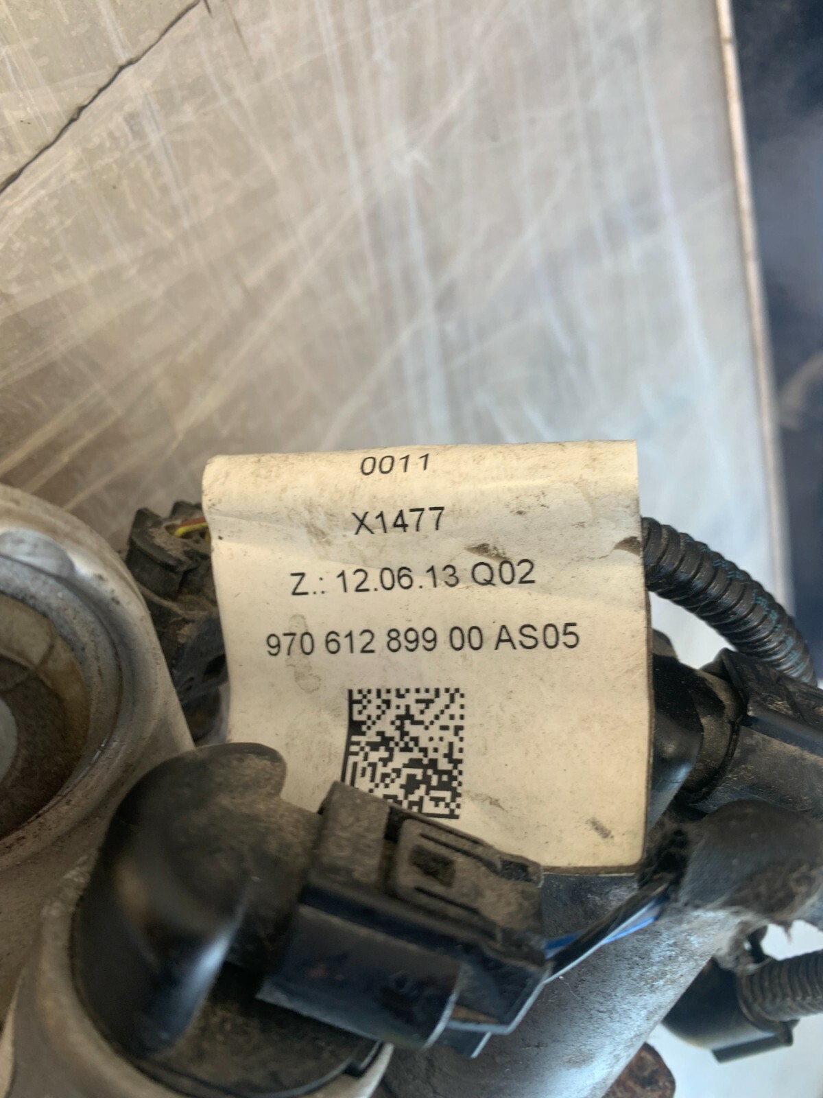 Porsche Panamera Turbo S Ventilblock 97035907704 original 97061289900 ...