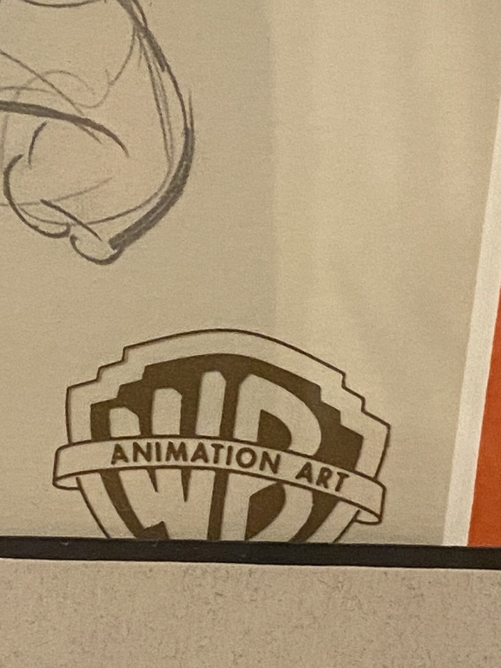Gossamer Model Sheet Warner Brothers Limited Edition Animation Cel of ...