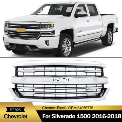 For 2016-2018 Chevrolet Silverado 1500 LTZ High Country Chrome Front ...