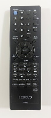 Sansui 076R0RG021 LED TV / DVD Combo Remote Control Replacement | eBay