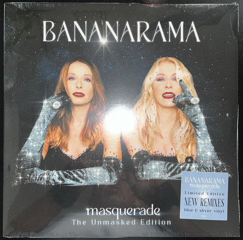 BANANARAMA MASQUERADE BLUE & SILVER VINYL 2LP LIMITED NEW SEALED MINT ...