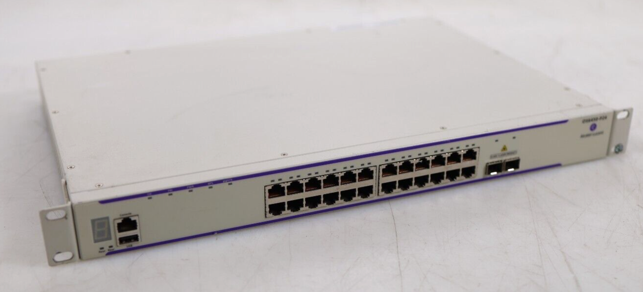 Alcatel-Lucent OmniSwitch OS6450-P24 24x PoE RJ45 2x SFP+ Gigabit ...