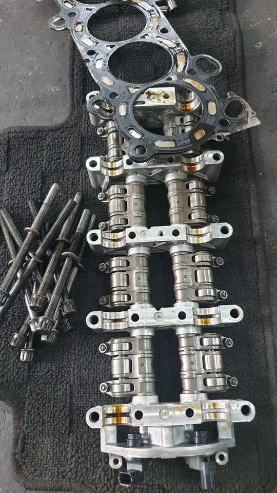 honda k20a fd2 type r cylinder head complete 06-11 typer rare | eBay