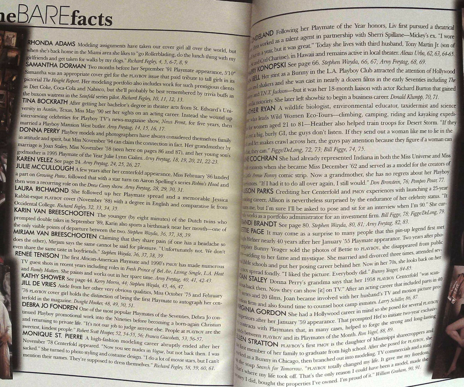 PLAYBOY US Private Collection #7 CLASSIC CENTERFOLDS June 1998 RHONDA ...