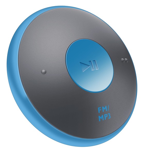 Philips GoGear MINIDOT Mini 2gb Sound-dot Portable Mp3 Player With In ...